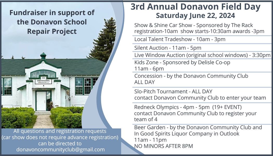 3rd Annual Donavon Field Day